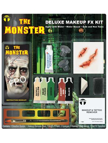 Frankenstein 3D FX Makeup Kit - Angels Fancy Dress